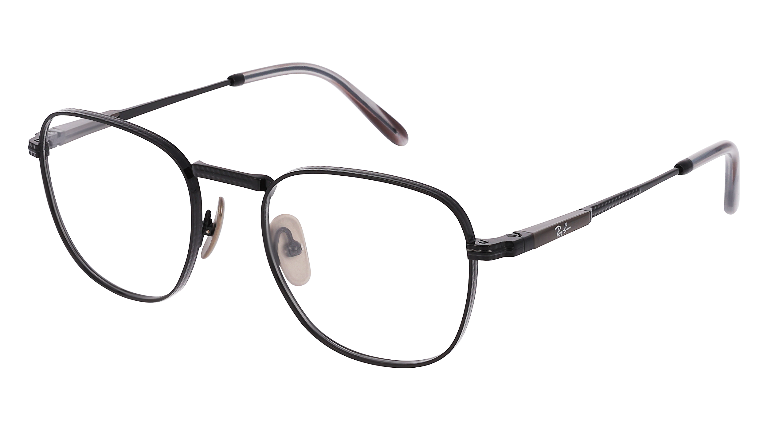 Ray Ban RX8258V Frank Titanium | Designer Glasses