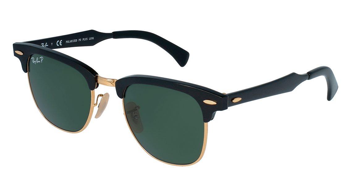 Rayban RB 3507 RB3507 Clubmaster Aluminum Sunglasses | Designer Glasses