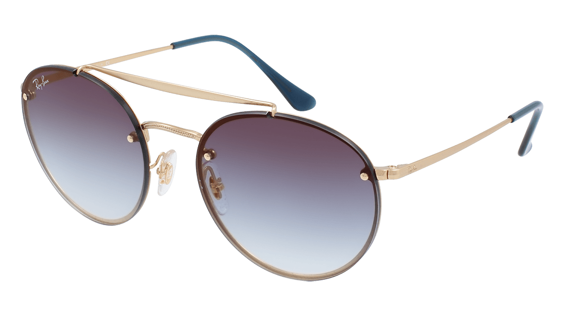 Rayban RB 3614N RB3614N Blaze Round Doublebridge Sunglasses | Designer ...