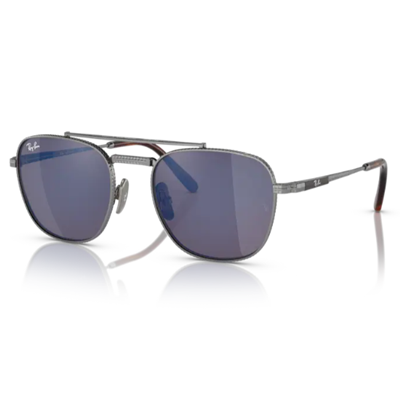 Ray Ban RB8258 Frank ii Titanium Sunglasses | Designer Glasses